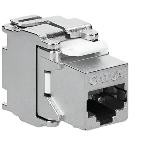 CAT6A Shielded Keystone Jacks – FIBAsource Ltd.